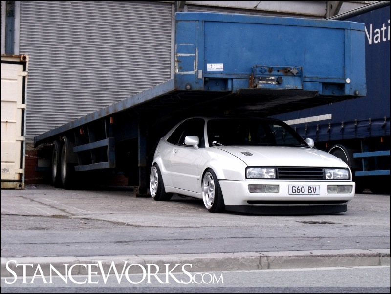 G60 white corrado - StanceWorks